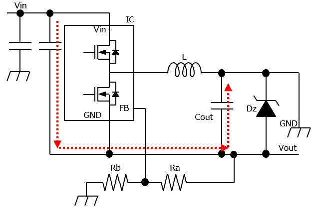 降圧型スイッチングレギュレーターを用いた負電圧電源回路 | 組込み技術ラボ
