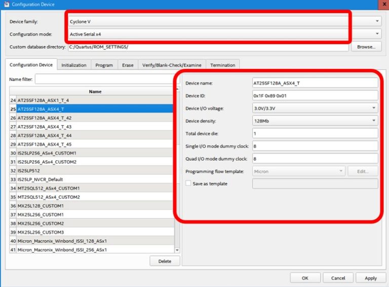 ルネサス社SPI NOR FlashをAltera FPGA上でコンフィグ動作確認してみた | 組込み技術ラボ