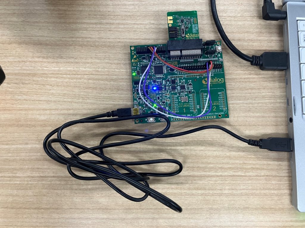 DA14531 Cordless AT commandで動かしてみた | 組込み技術ラボ