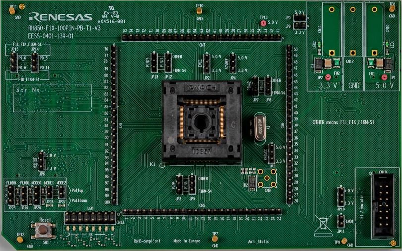 Renesas製車載マイコンRH850シリーズ 『RH850 Evaluation Platform』 | 組込み技術ラボ